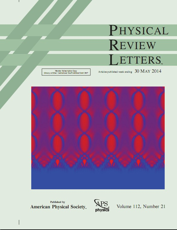 青年教师薛艳研究成果在Phys.Rev.Lett.封面上发表-吉林大学新闻中心网站